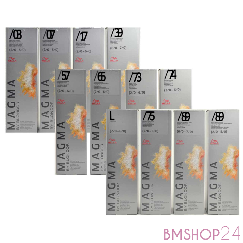Wella Magma by Blondor Aufhellen Und Nuancieren In Einem Schritt - 12 ...